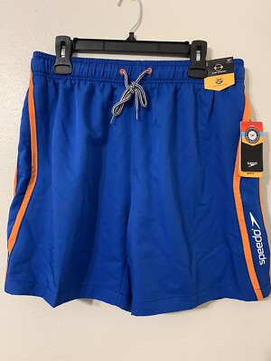NWT Speedo Two-way Stretch UPF Protection Trunks Sz L | eBay