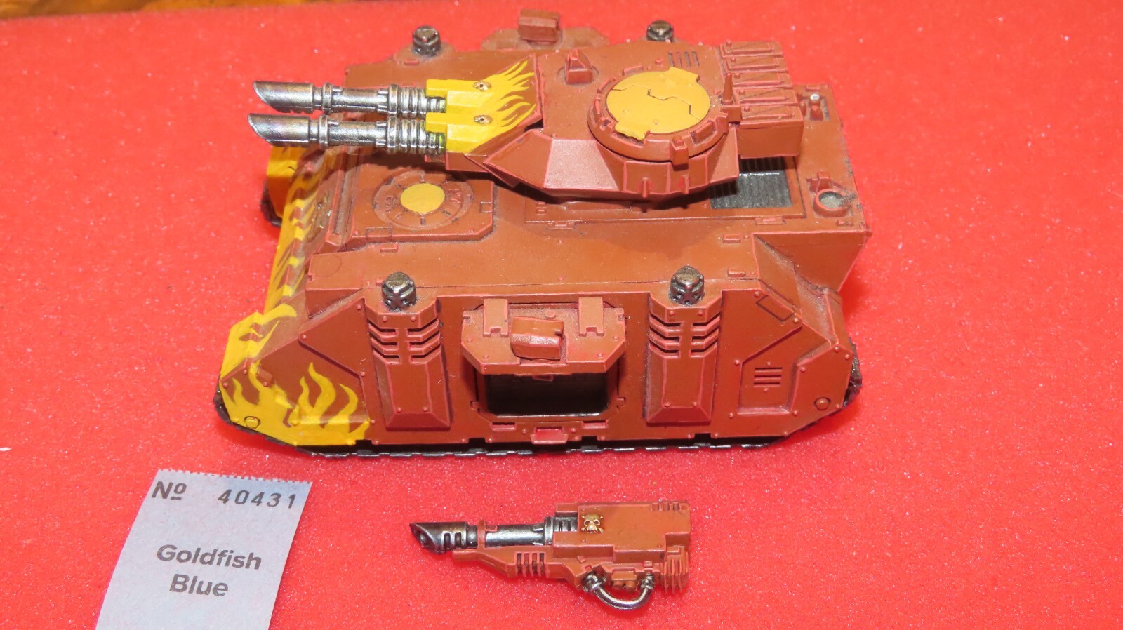 Games Workshop Warhammer 40k Space Marines Predator Tank WH40K Marines ...