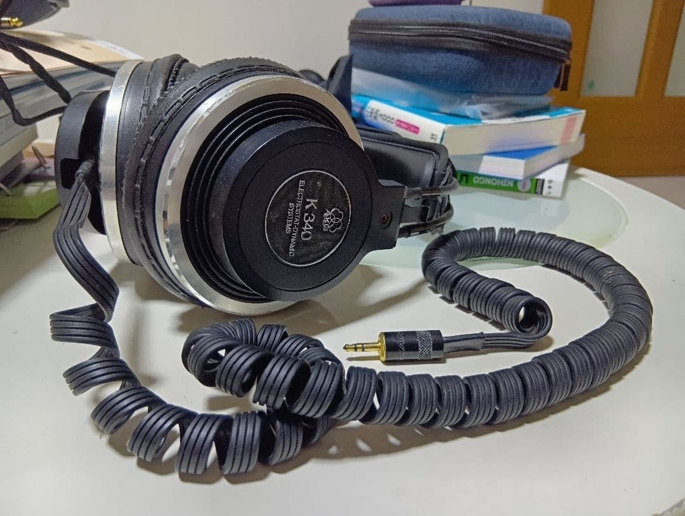 [Electrostatic Dynamic] AKG K340 Headphones - Vintage Audio | eBay