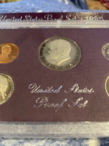 1985 S PROOF Set in Original Box US Mint (5 Coin Set) | eBay