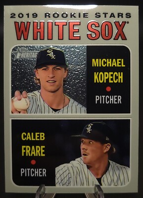 2019 Topps Heritage Chrome #THC-7 Michael Kopech Caleb Frare /999 | eBay