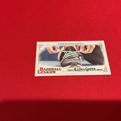 Shoestring Catch (1 card) MLB Trading Card | eBay