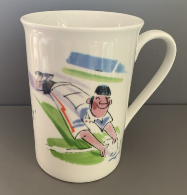 Nice Try Rugby fine china mug Clinton Banbury by Apollo Made in England ...
