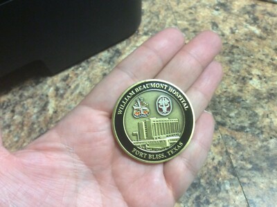 WILLIAM BEAUMONT HOSPITAL FORT BLISS CHALLENGE COIN | eBay