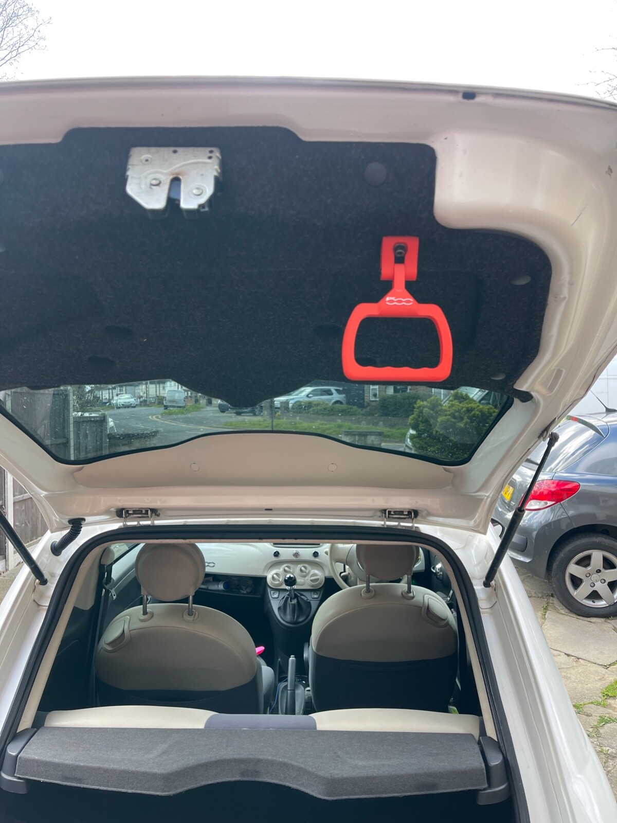 FIAT 500 BOOT PULL HANDLE | eBay