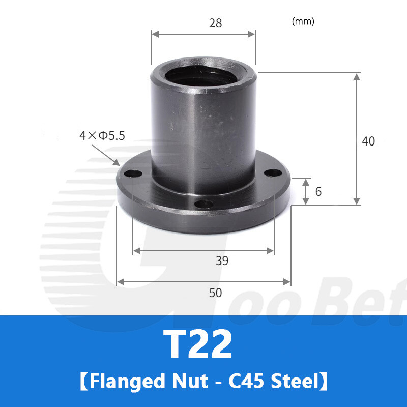 T12 - T36 Vise Hardware Kit ACME Thread Lead Screw Nut Workholding ...