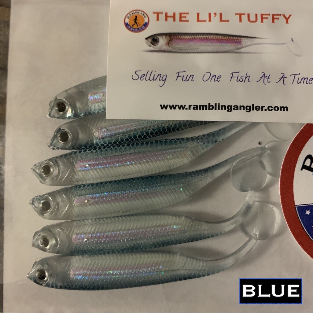 Bait made for crappie, bass and speckled trout The Li'L TUFFY Swimbait ...