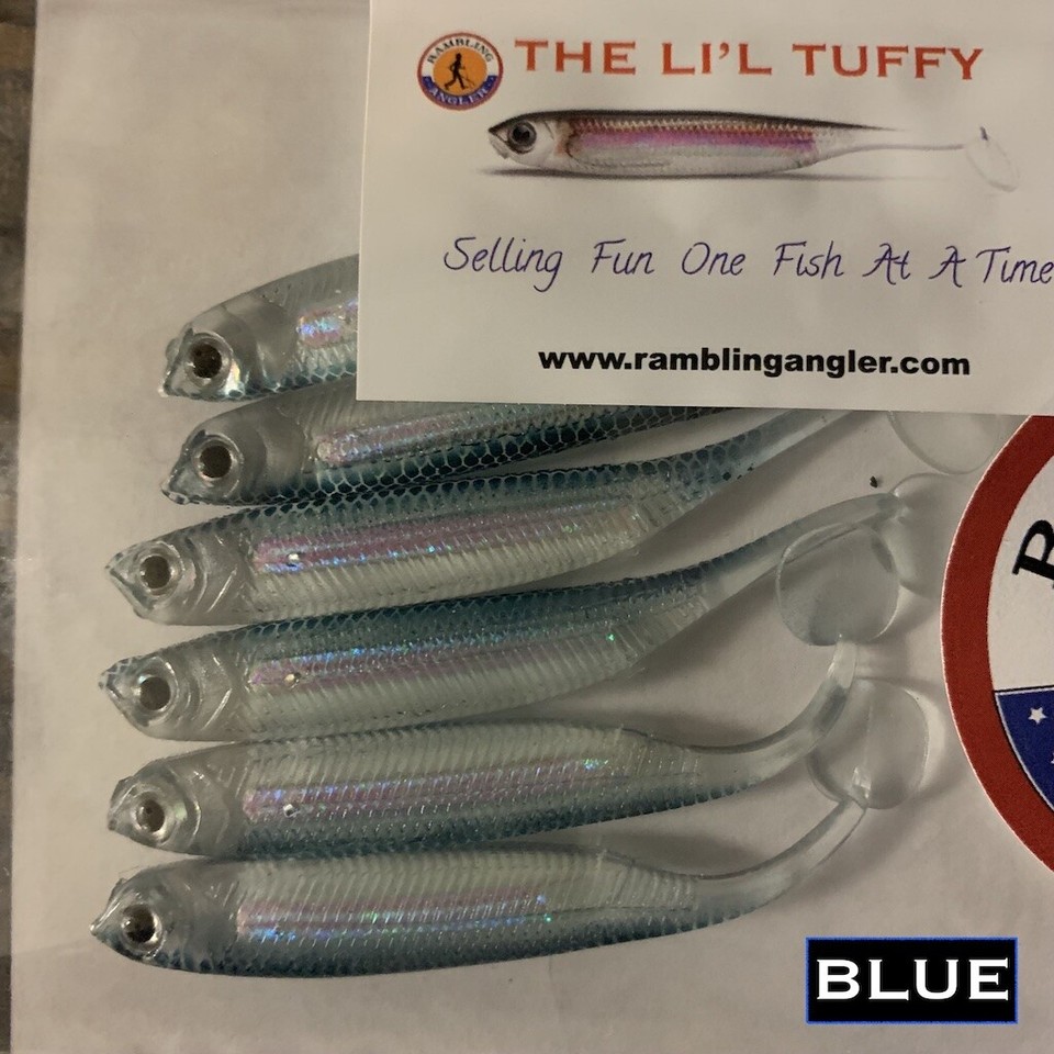 Bait made for crappie, bass and speckled trout The Li'L TUFFY Swimbait ...