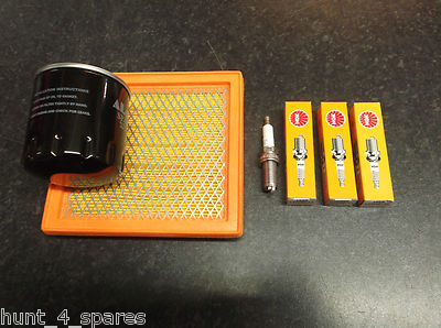 fits nissan NOTE (E11) 1.4 SERVICE KIT OIL & AIR FILTERS NGK SPARK ...