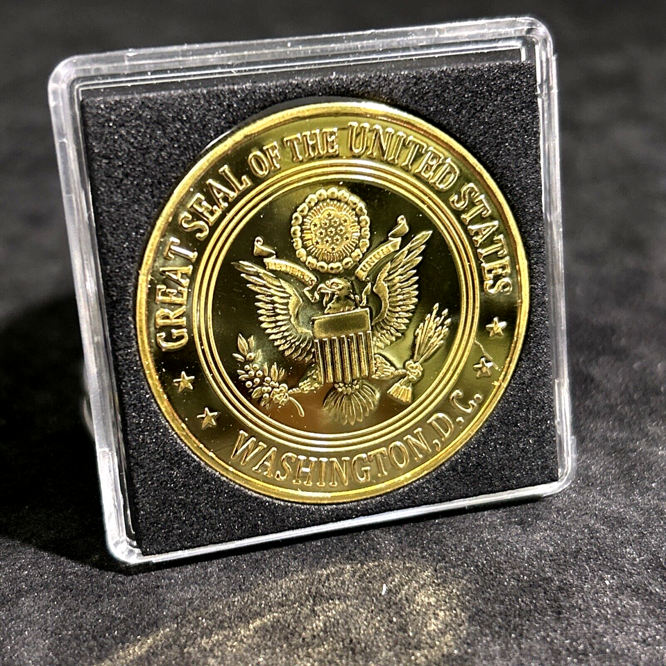United States Department of Commerce Challenge Coin DOC with CASE New ...