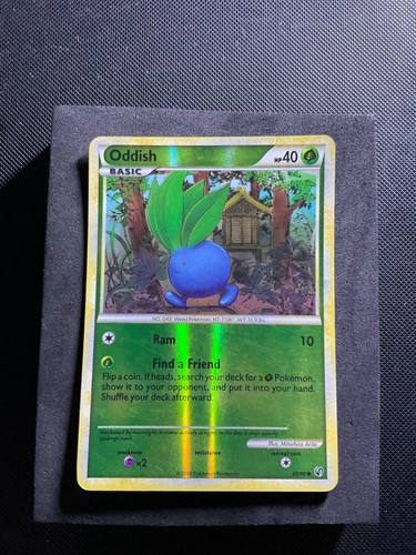 POKÉMON TCG ODDISH 60/90 REVERSE FOIL HG&SS UNDAUNTED SET 2010!! Lp/Mp ...