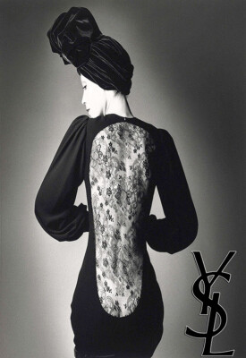 Yves Saint Laurent Beautiful Lady Chic YSL Poster Print | eBay UK