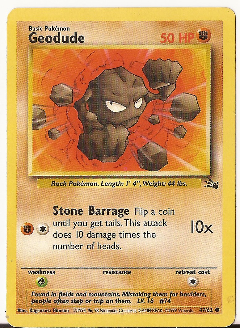 POKEMON geodude For Sale - MAVIN