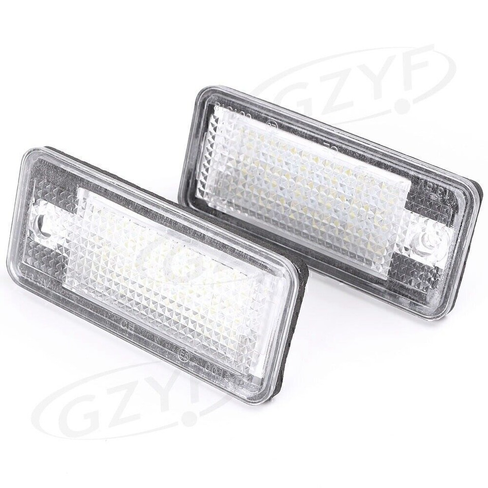 LED License Plate Light bulb for Audi A3 A4 A6 S6 A8 Q7 Light CAN-bus ...