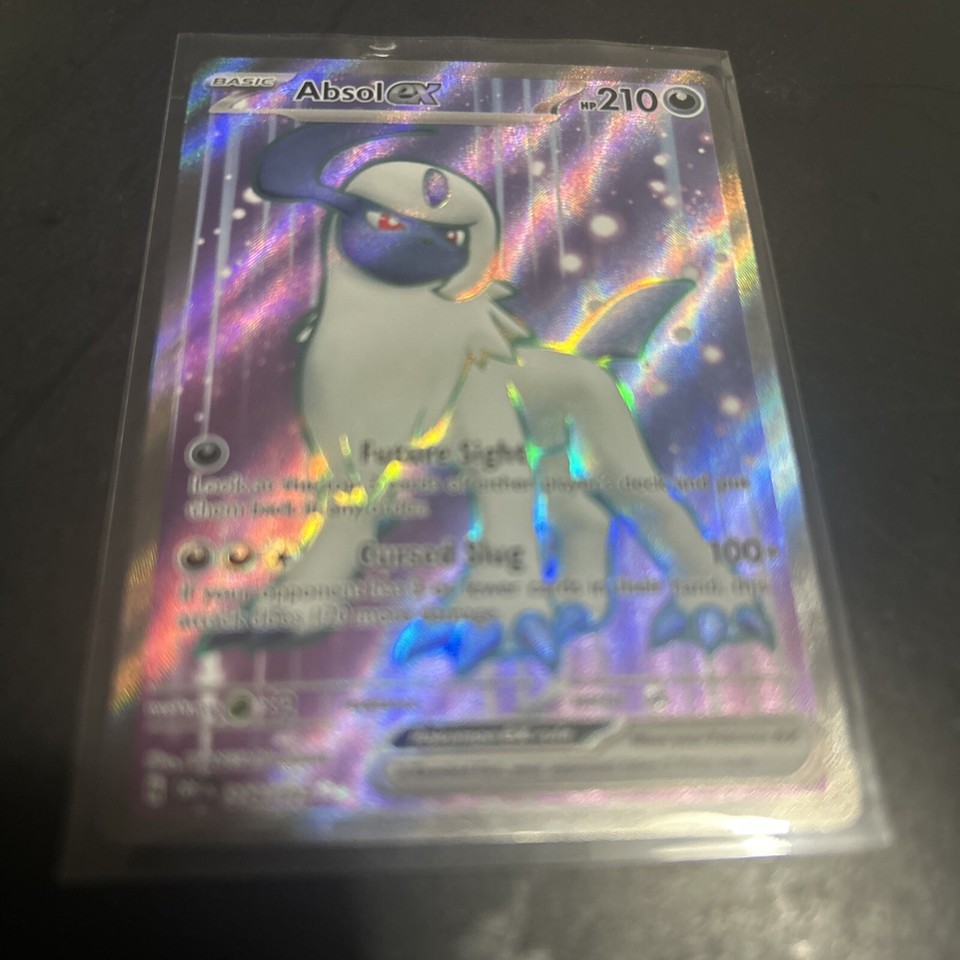 Pokemon TCG Absol EX 214/197 S&V Obsidian Flames ULTRA RARE FULL ART 🔥🔥 ...
