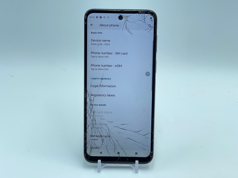 Motorola Moto G 5G 2023 64GB XT2313-6 (T-Mobile) Blue CrkGls (E-0263 ...