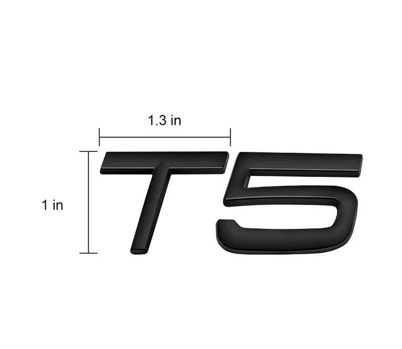 For VOLVO T8 Silver Rear Boot Trunk Emblem Sticker Letter Badge XC40 ...