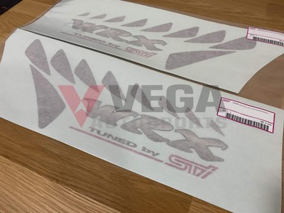 "WRX " Rear 1/4 Side Decal Set to suit Subaru Impreza Type R WRX STI ...