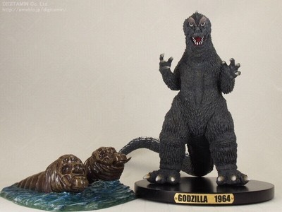 Mothra vs. Godzilla Earth Defense Force Secret Base Toho Monster ...