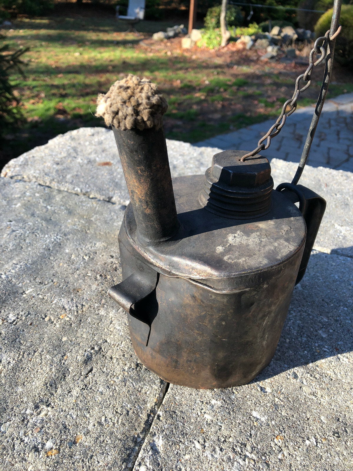 Antique C.& O.R.Y. Chesapeake & Ohio Railroad Torch Lantern | eBay