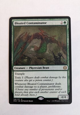 MTG Phyrexia All Will Be One Bloated Contaminator #159 NM | eBay