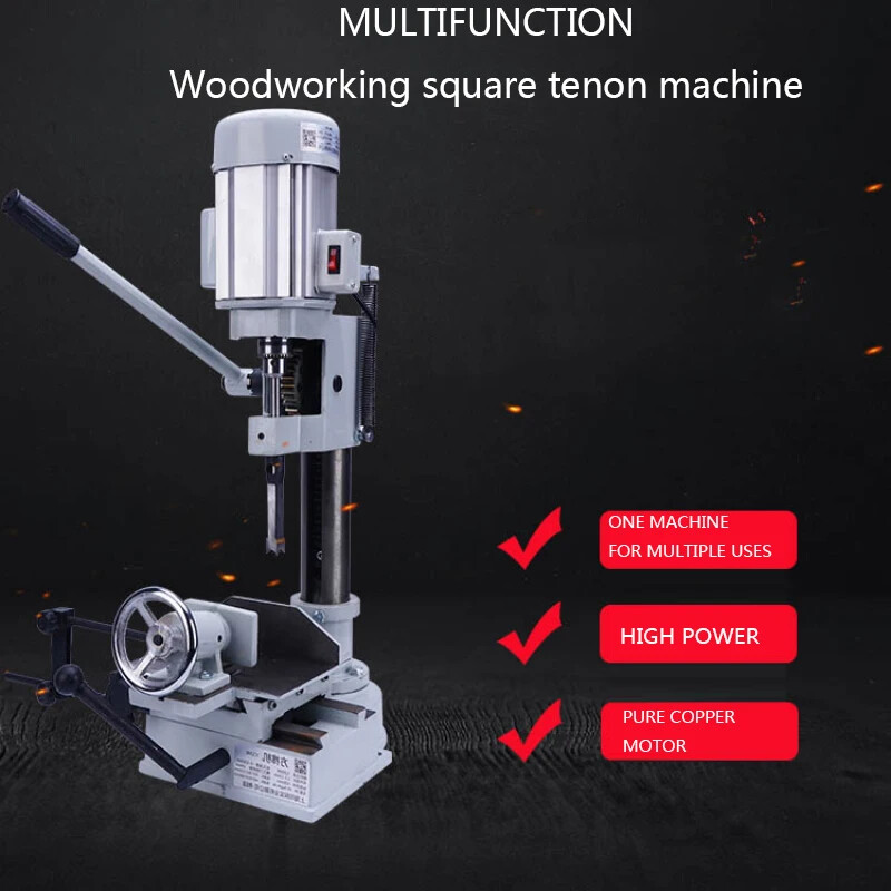 220V/1250W Woodworking Vertical Tenoning Machine Multi-function ...