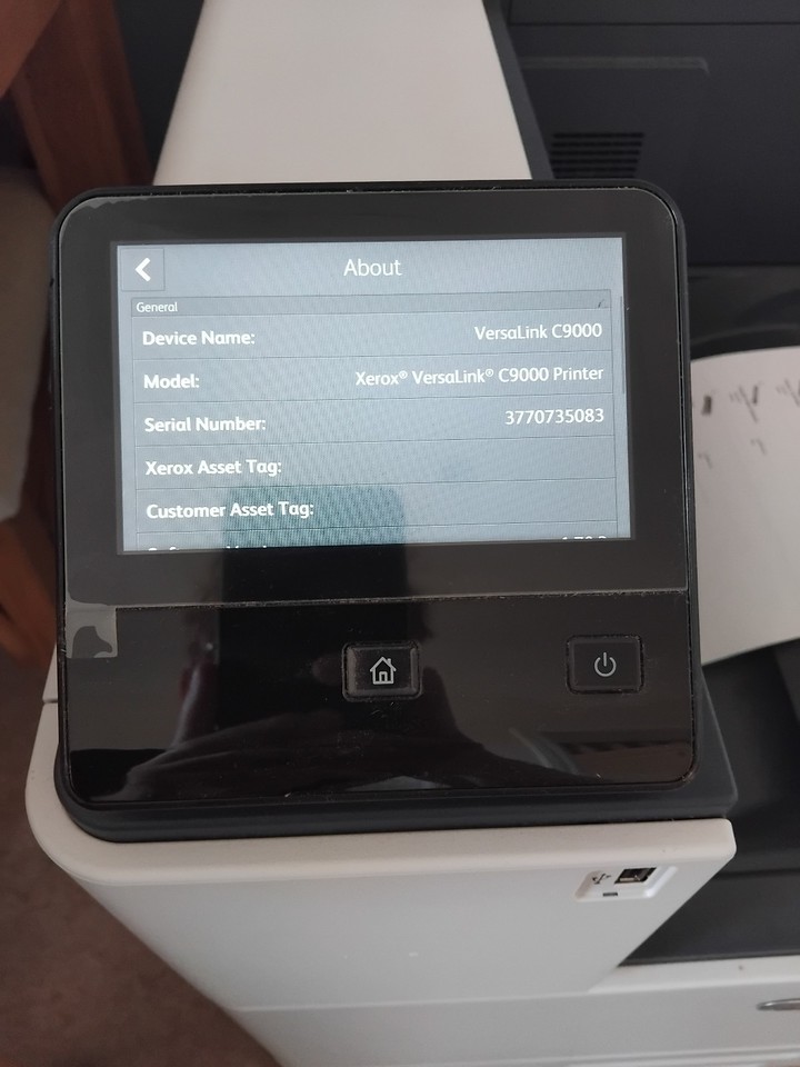 Xerox Versalink C9000 Printer 300gsm+ - Almost Brand New 827 Total ...