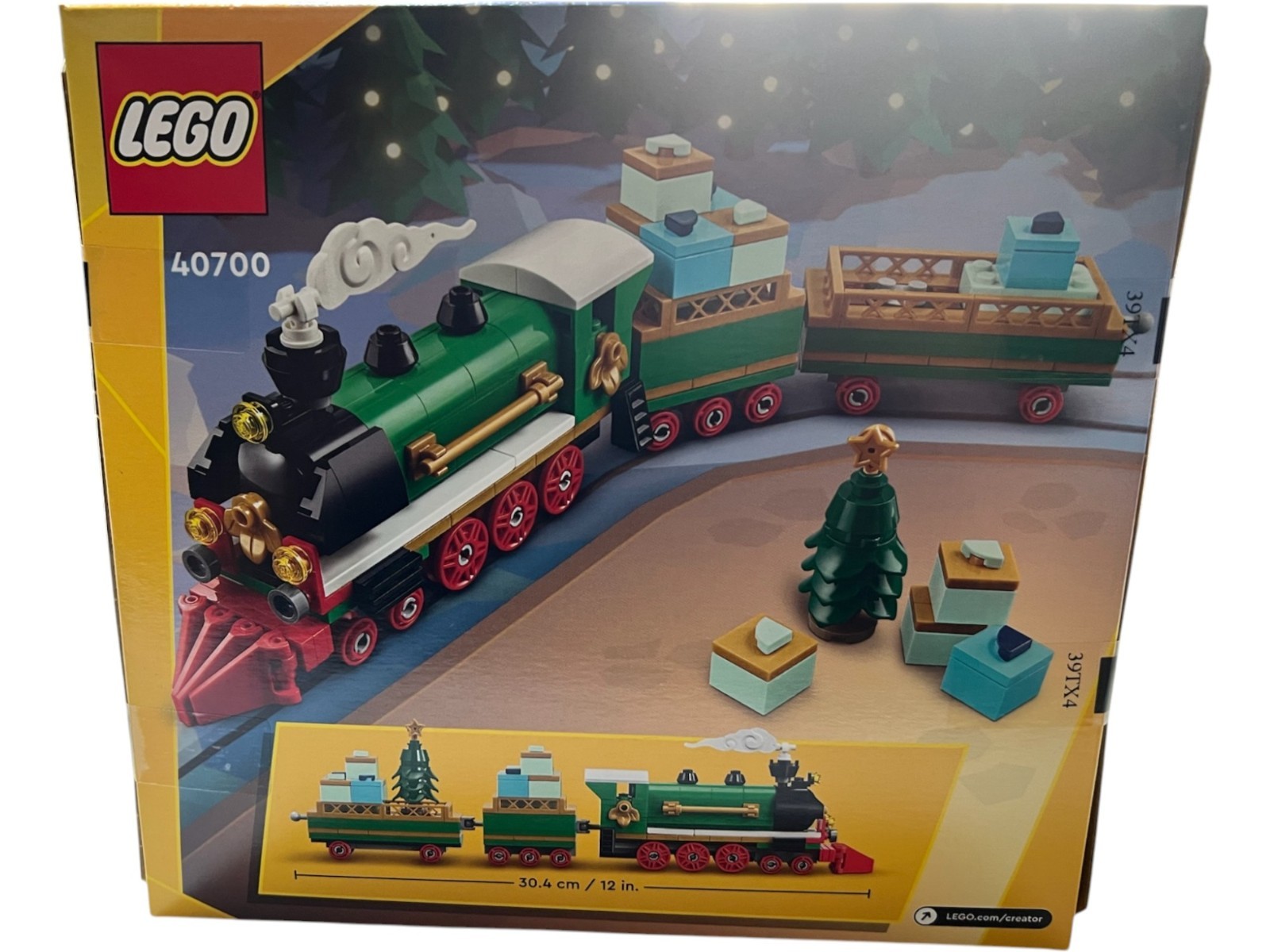 Lego Creator Winter Holiday Train 40700 Creator New in Box - shipped ...