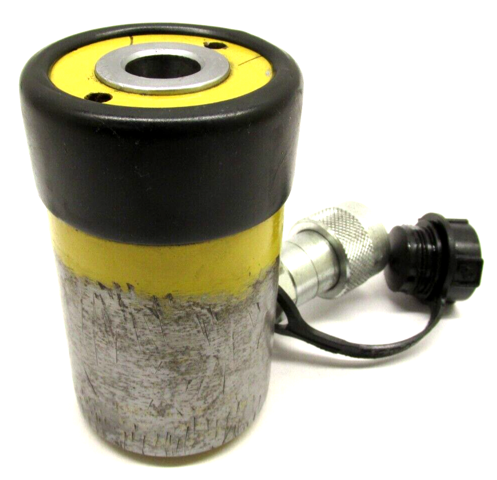 Enerpac Holl-o-ram H-121 12 Ton Rch-121 Hydraulic Cylinder RAM Punch ...