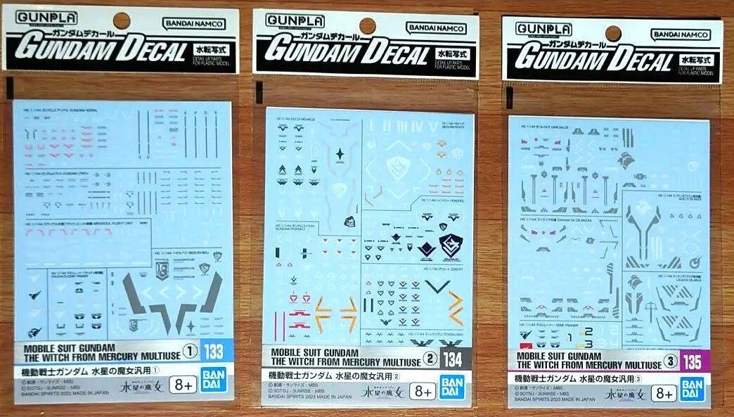 Gundam Decals
