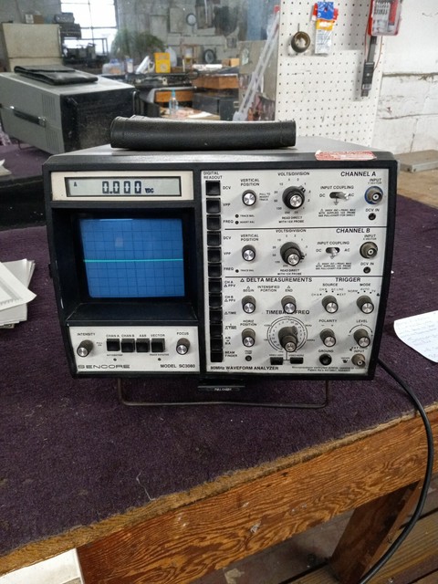 Sencore SC3080 80mhz Waveform Analyzer Oscilloscope W Probe for sale ...