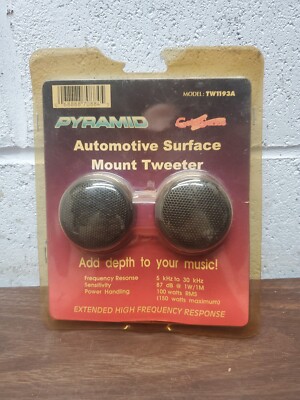 Pyramid - TW1193 - 2" 100-watt Surface-mount Tweeter 68888708845| eBay
