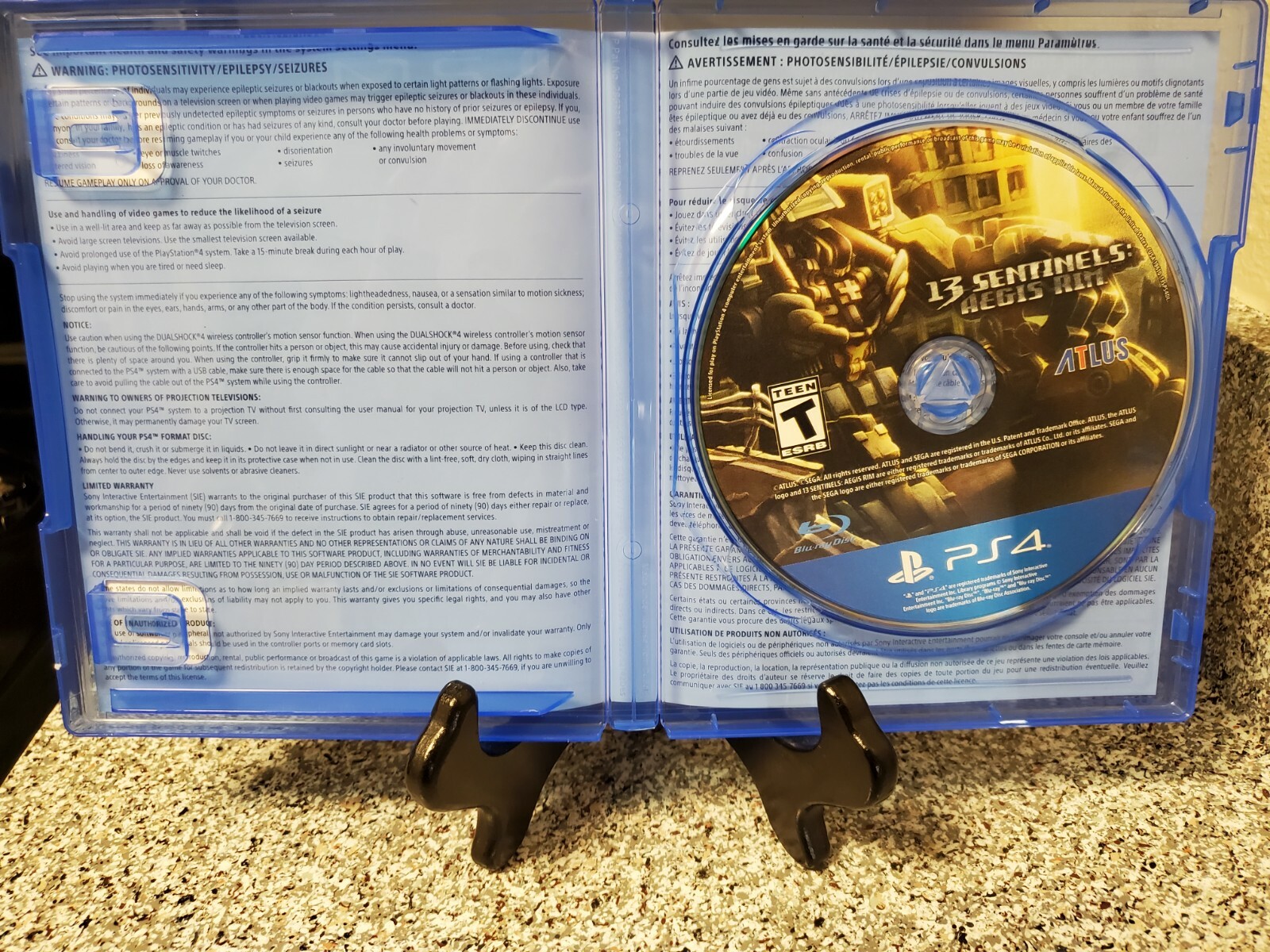 13 Sentinels: Aegis Rim (PS4, PlayStation 4). No Artbook, Slipcover ...