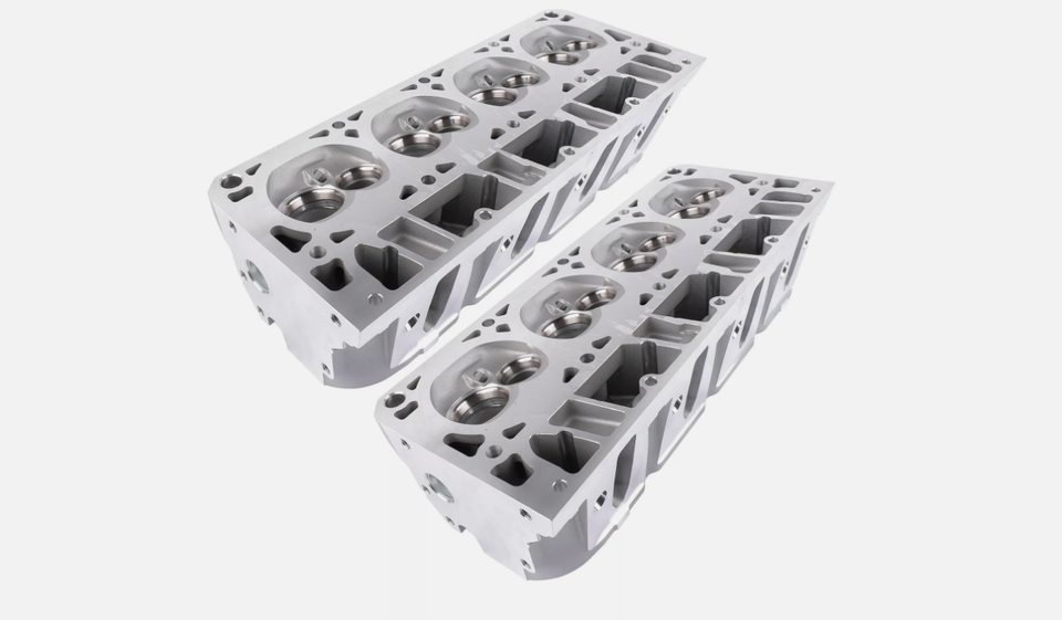 For 4.8 5.3 5.7 6.0 GM CHEVY PAIR CYLINDER HEADS 243 CASTING LS2 LS6 ...