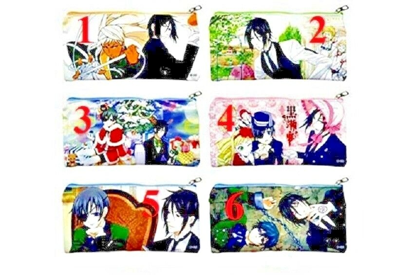 Attack on Titan Black Butler Bleach Death Note Pencil Makeup Bag Pouch ...