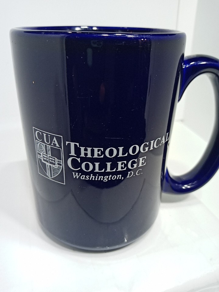 CATHOLIC UNIVERSITY MUG. CUA THEOLOGICAL COLLEGE MUG. CUA WASHINGTON D ...