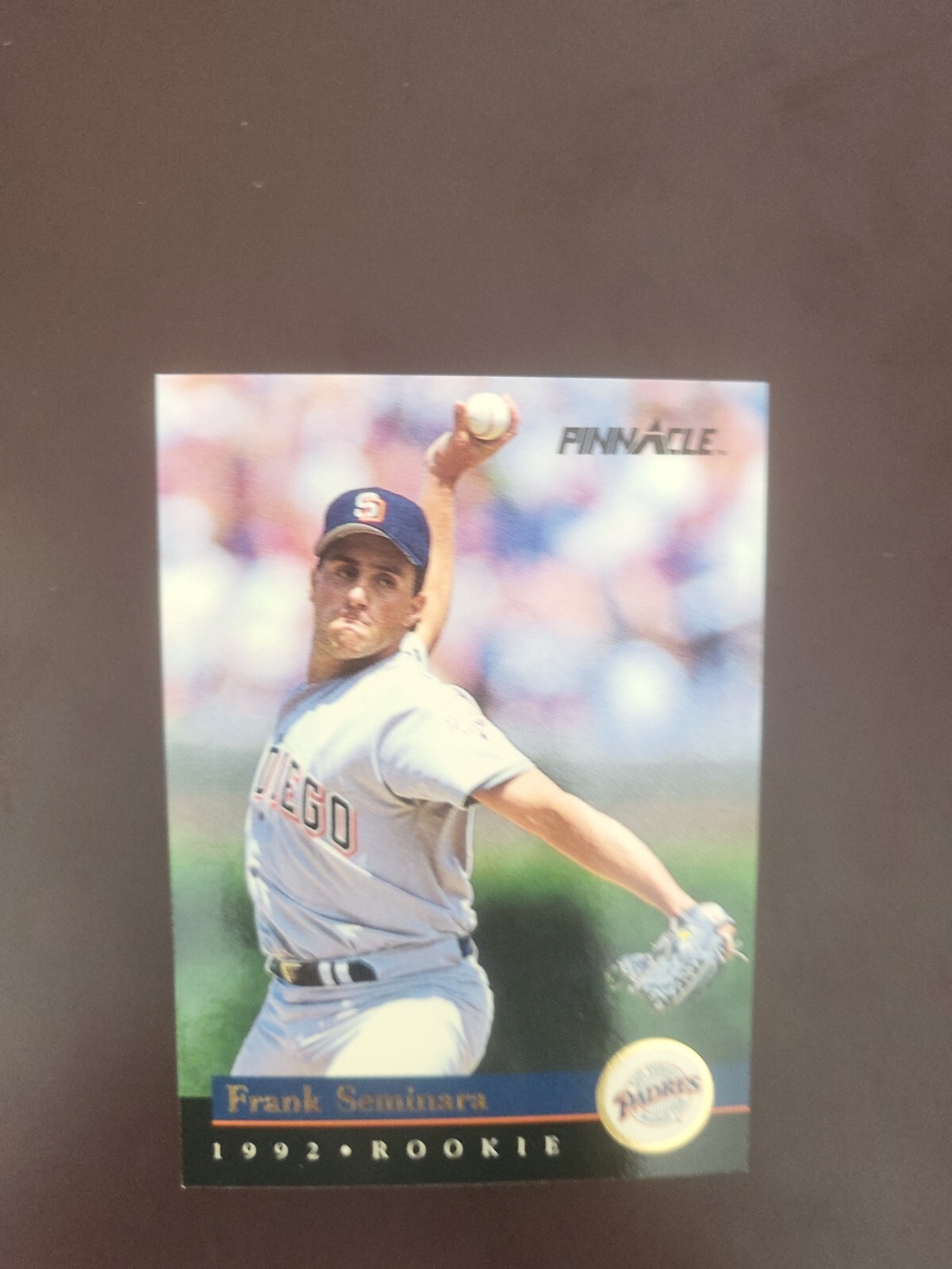 1992 Pinnacle Rookie, San Diego Padres Baseball Card, #25 Frank ...