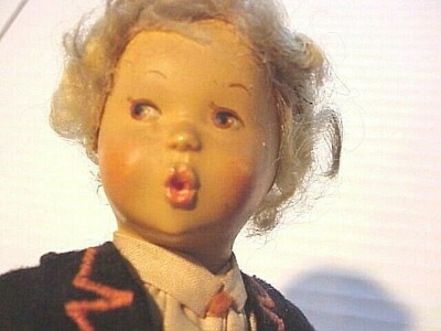 Sweet Baitz Tyrolean Boy doll who looks like he is whistling | eBay