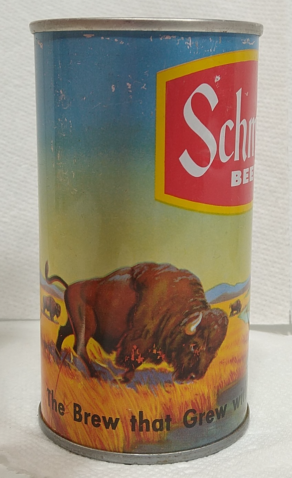 Yellow band straight steel Schmidt scenic Beer Can (bison) | eBay