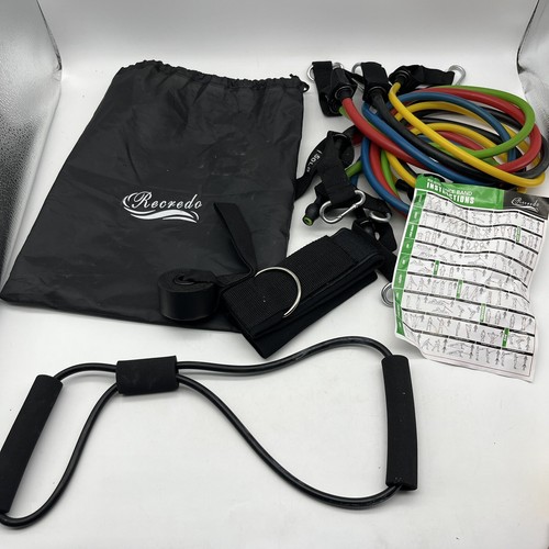Resistance Bands Set Workout Bands Recredo, Exercise Bands | eBay