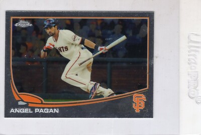 2013 Topps Chrome Angel Pagan #86 San Francisco Giants | eBay