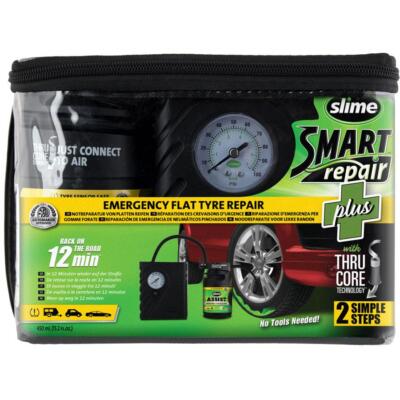 Tyre Puncture Repair Slime Kit Emergency Flat Tyre All Road Vehicles ...