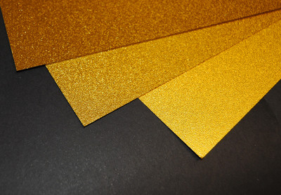 Gold Metallic Sandy Inkjet Printable Film Photo Paper 20 A4 Sheets 100 ...