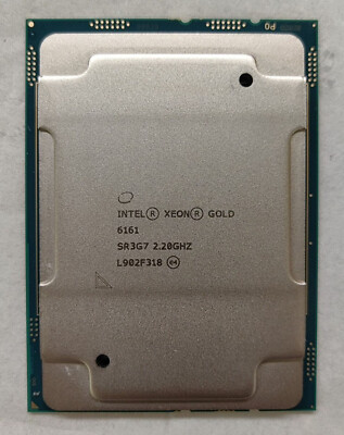 Intel Xeon Gold 6161 2.20GHz 22Core 44Threads 165W LGA-3647 CPU ...