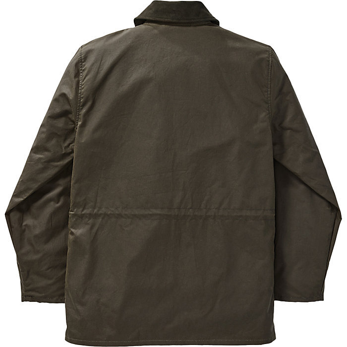 Filson Cover Cloth Mile Marker Coat Otter Green Waxed Cotton Rain ...