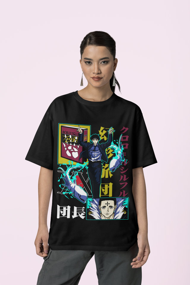 Chrollo Book T-Shirt Hunter X Hunter shirt Manga HXH Anime Graphic Tee ...