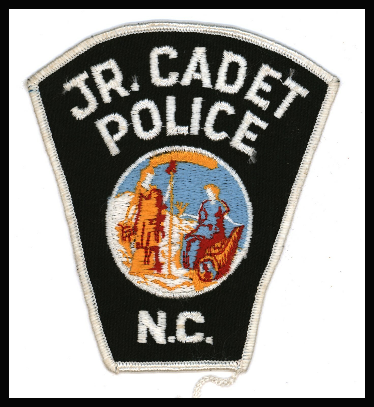 Junior Jr Cadet Police North Carolina 4" x 4.5" Embroidered Patch ...