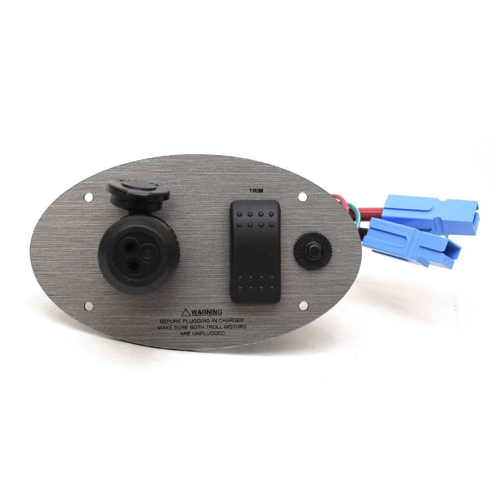 Larson Boat Trolling Motor Panel Kit 6890264 | Silver 6 1/4 Inch (Kit ...