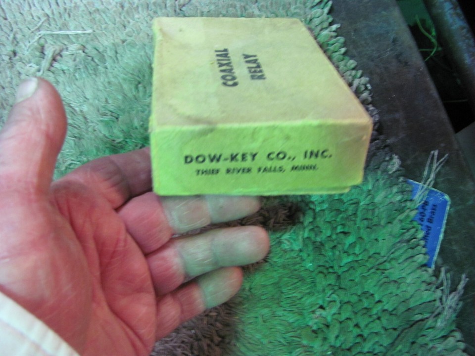 COAXIAL RELAY DOW KEY DK60 RANSMITTER RECIEVER SWITCH HAM RADIO ANTANNA ...