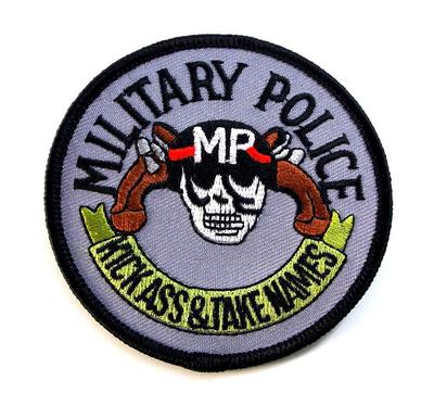United States Army Military Police Embroidered Military Patch Iron Sew ...